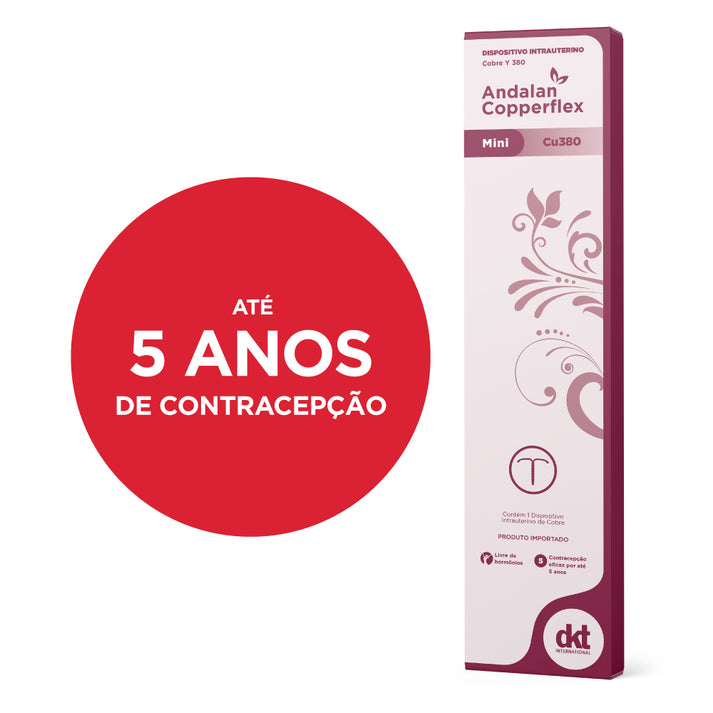 DIU Andalan Copperflex Mini Cu380 – DKT Brasil