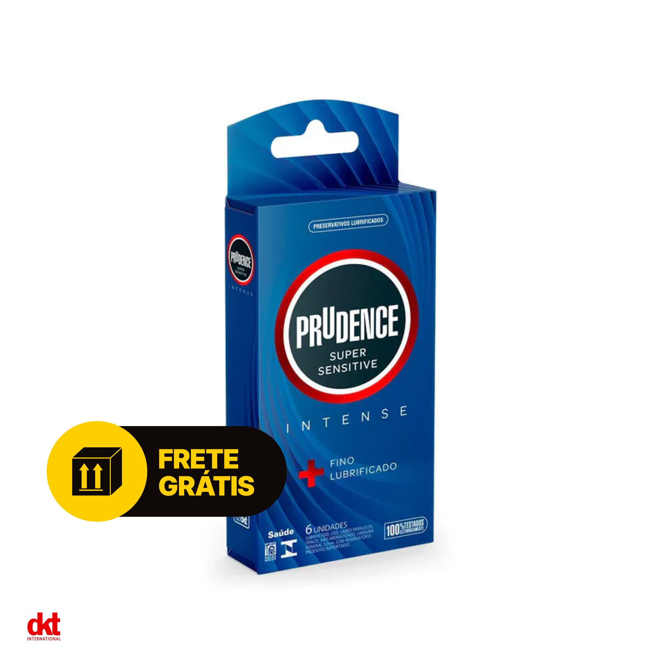 Preservativo Prudence Super Sensitive (Intense) com 6 unidades – DKT Brasil